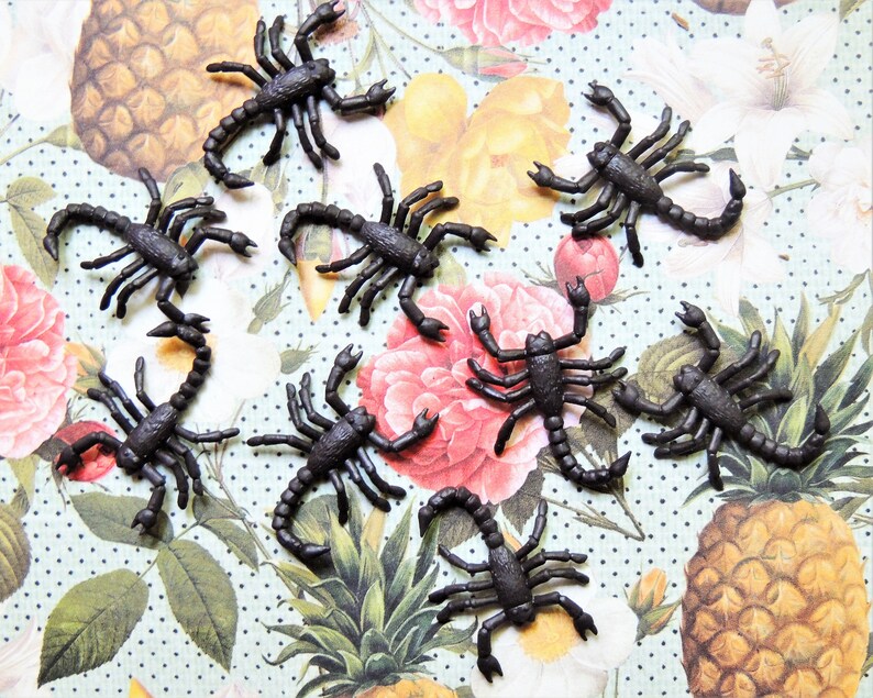 MINIATURE SCORPION Tiny Soft Miniatures Desert Animals Micro - Etsy