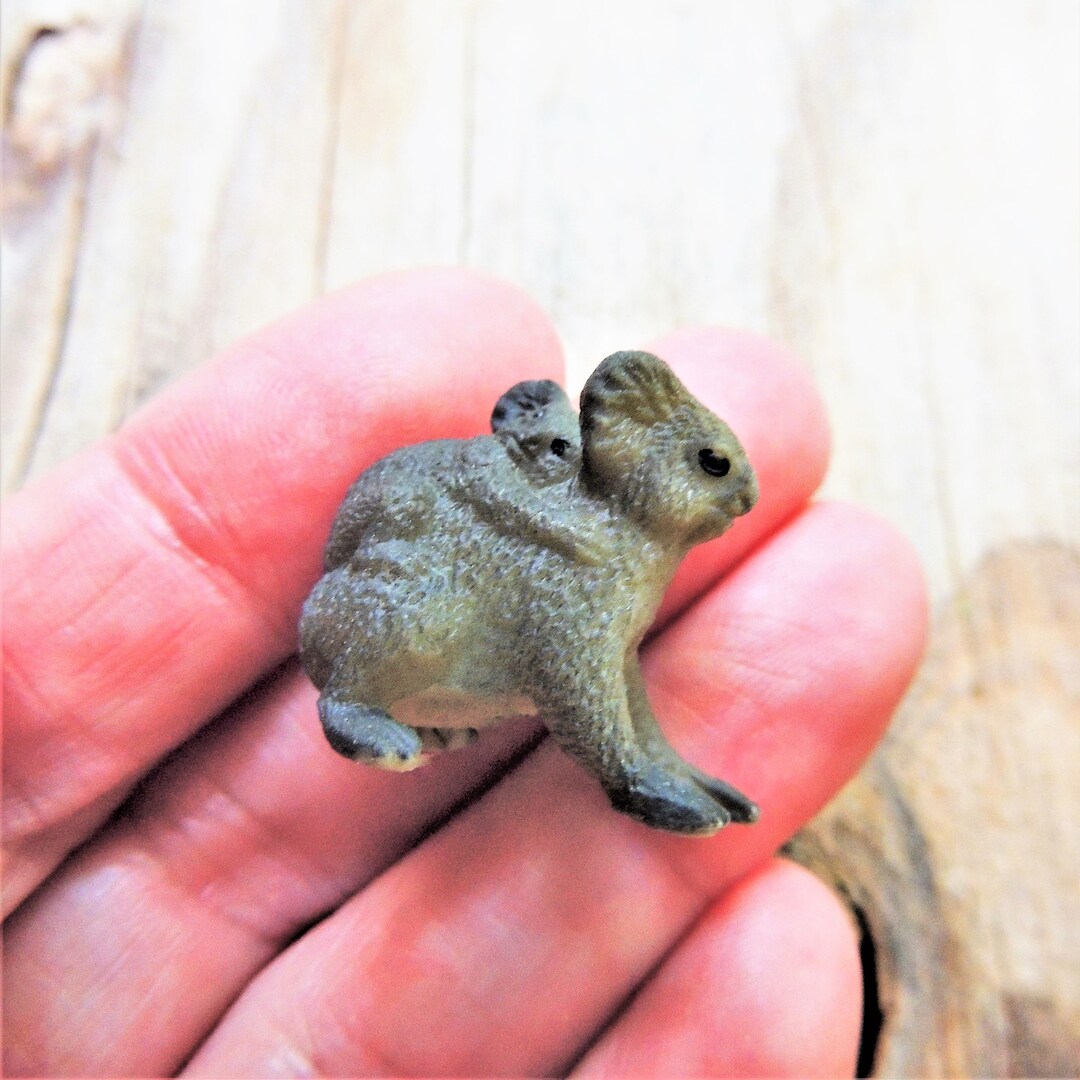 KOALA BEAR MINIATURE With Baby Miniature Animals Mini Tiny - Etsy