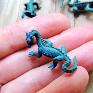 MINIATURE Sea Dragon Monster Figurine Mini Animals Figure Dollhouse ...