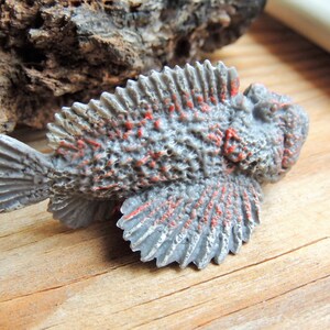 Miniature STONE FISH Sea Animals Figure Figurine Dollhouse Diorama ...