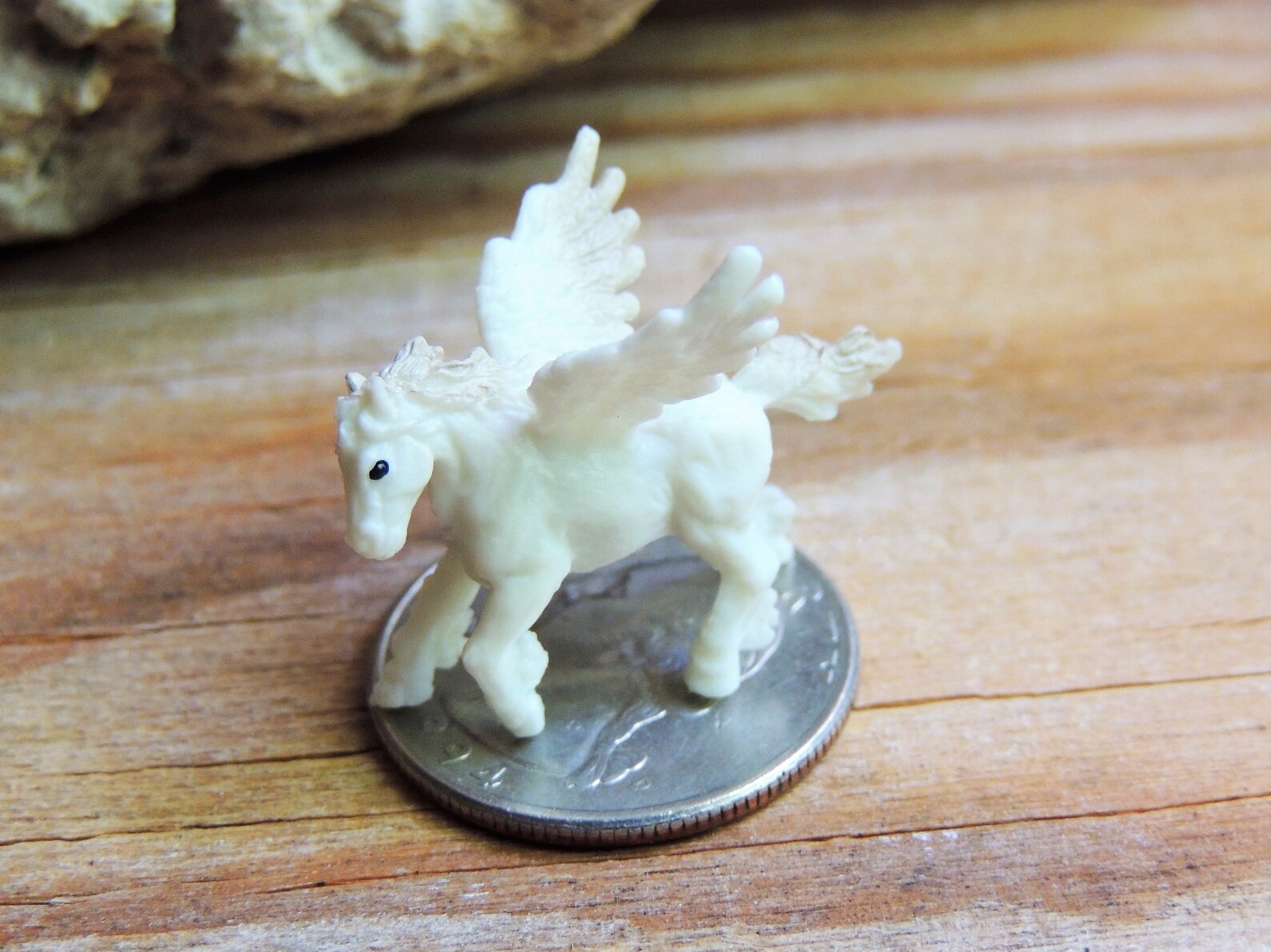 Set of TINY MINIATURE PEGASUS Mini Figurine Figure Fairy - Etsy