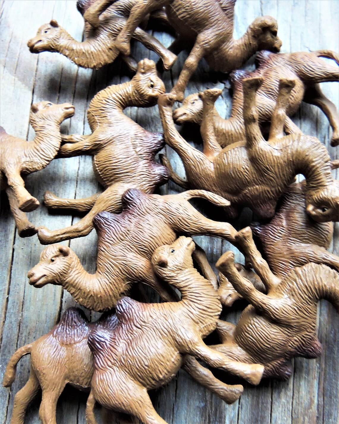 MINIATURE CAMEL Plastic Animal Figures Figurines for Fairy - Etsy