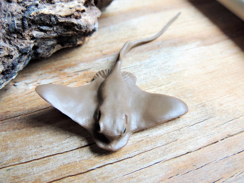 MINIATURE BAT RAY Animals Figure Figurine Dollhouse Diorama - Etsy