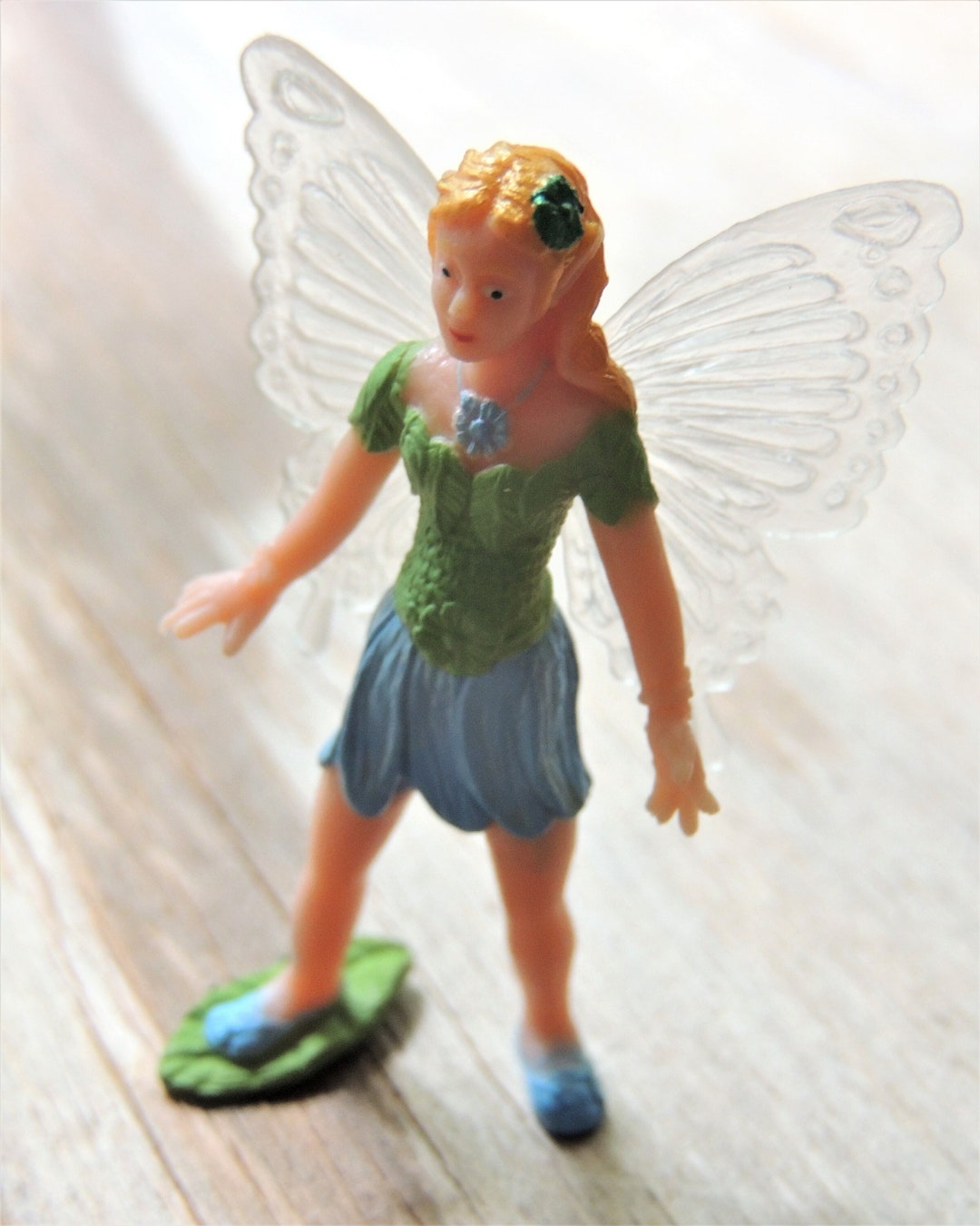MINIATURE FAIRY FAIRIES Plastic Figure Figurine Fairy Garden Dollhouse ...