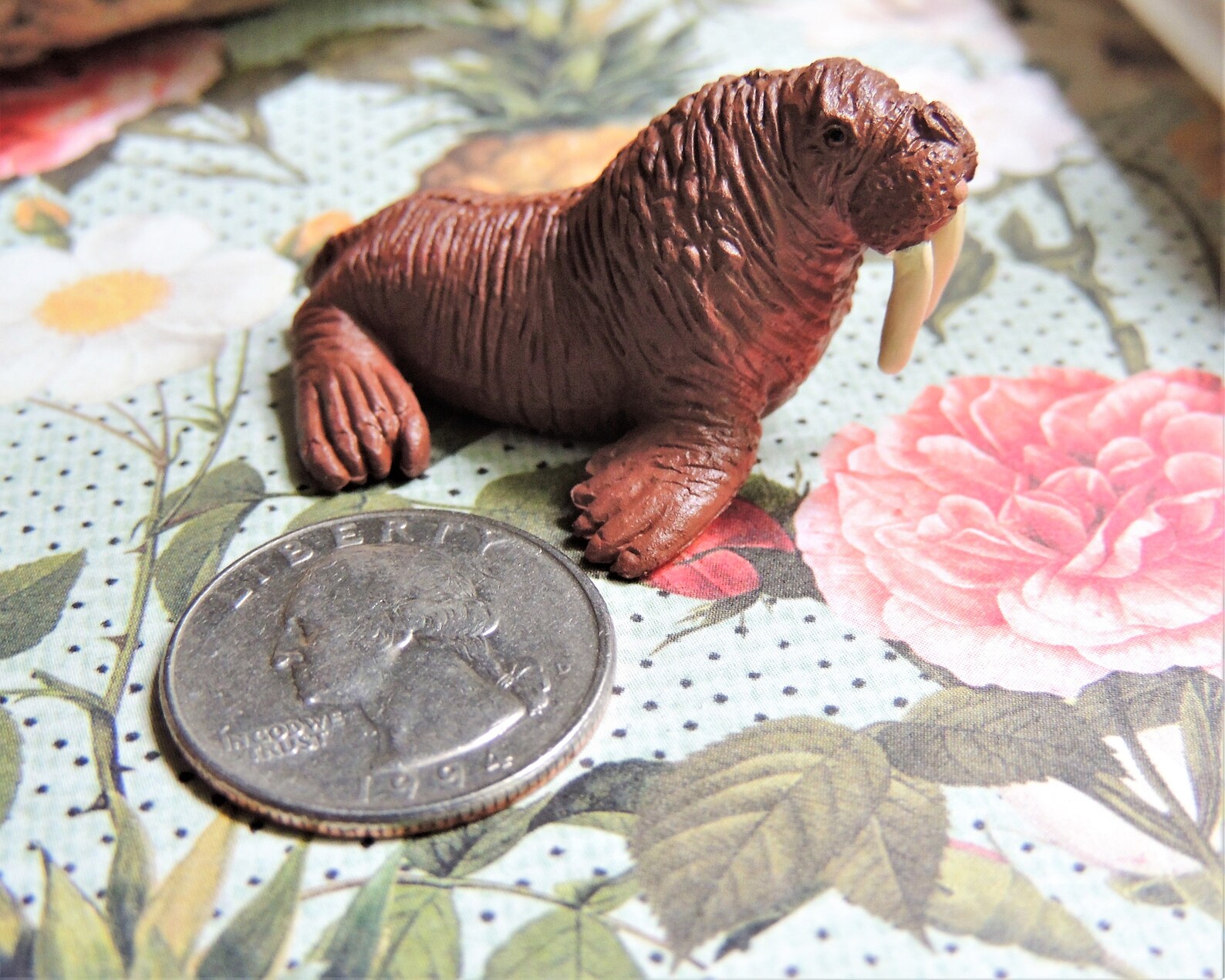 WALRUS MINIATURE ANIMALS Figurines Plastic Figure Fairy Garden - Etsy