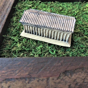 MINIATURE BUILDINGS PARTHENON Landmark Replica Plastic Figures ...