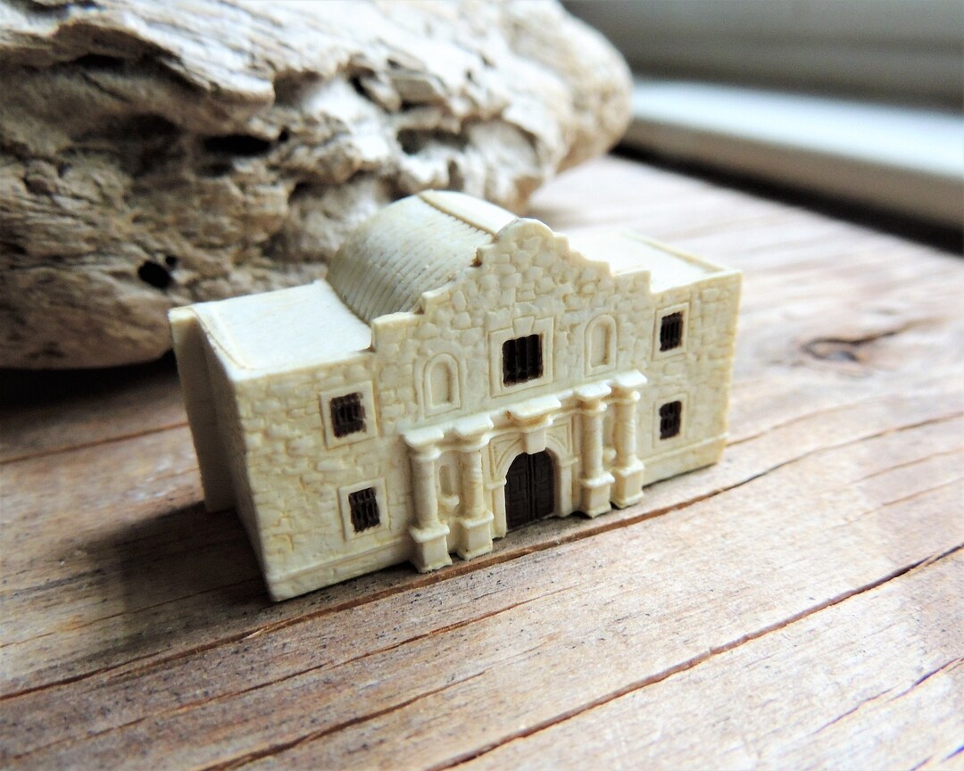 MINIATURE the ALAMO Figures Figurine Diorama Terrarium Supplies Small ...