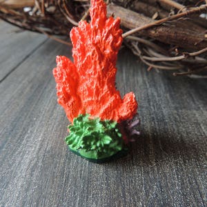 MINIATURE CORAL Reef Figures Figurines Fairy Garden Dollhouse Diorama ...