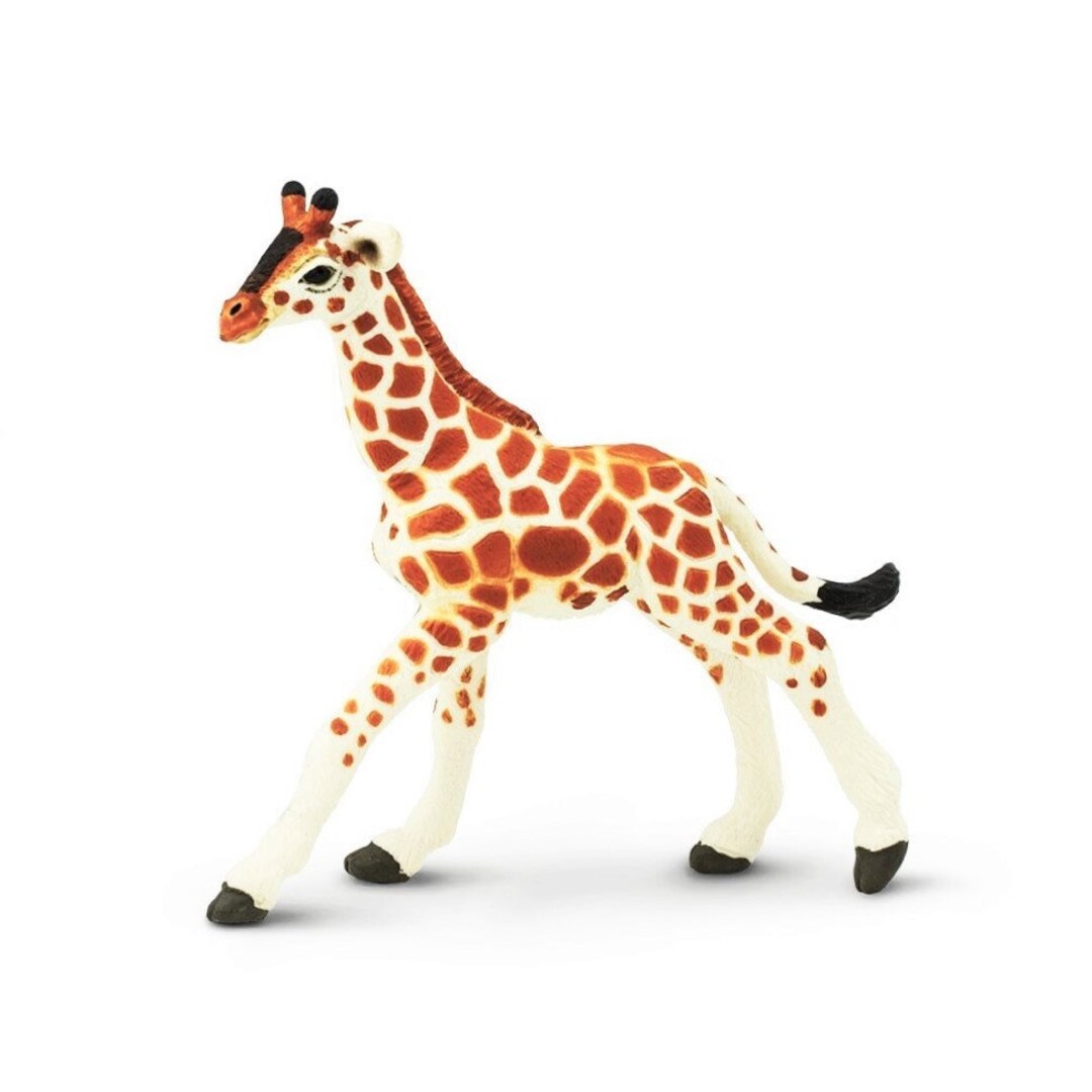 Large MINIATURE GIRAFFE BABY Animals Figure Figurine Fairy Garden ...