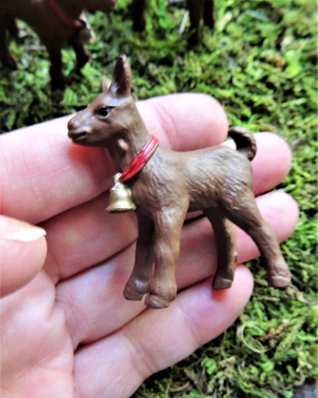 MINIATURE KID GOAT Goats Farm Animal Plastic Figures Figurines ...