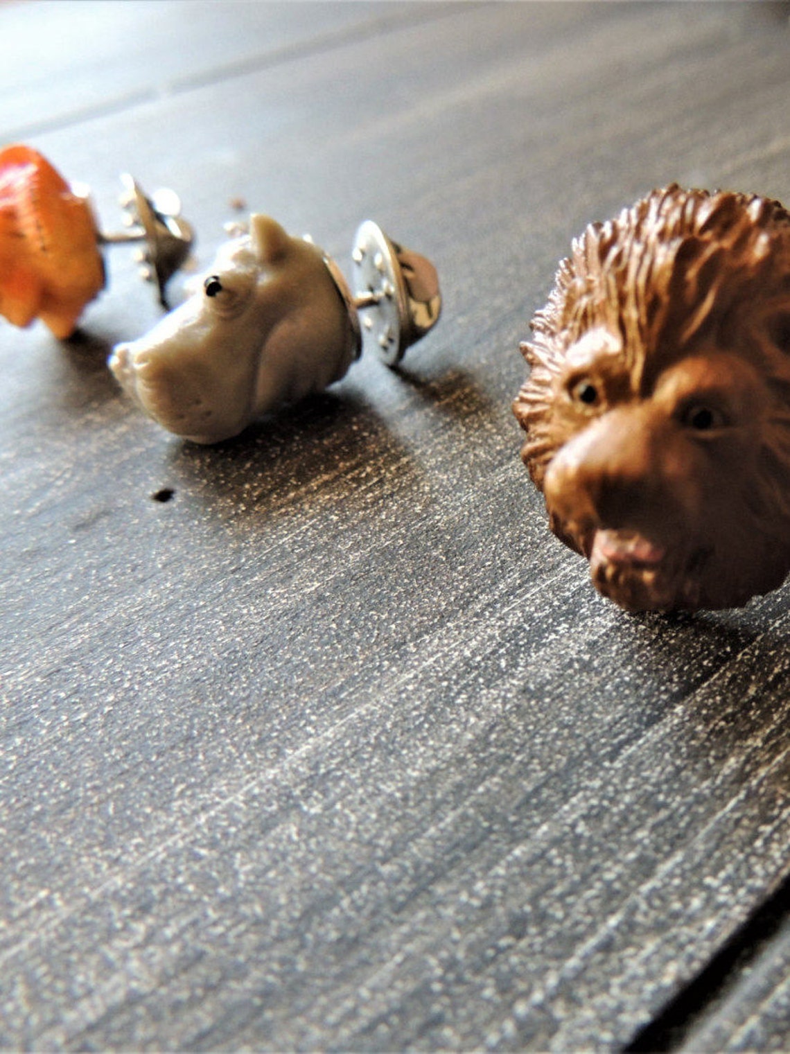 Tie Tack Clip Pin Safari Animal Fun Wedding Groom Groomsmen - Etsy