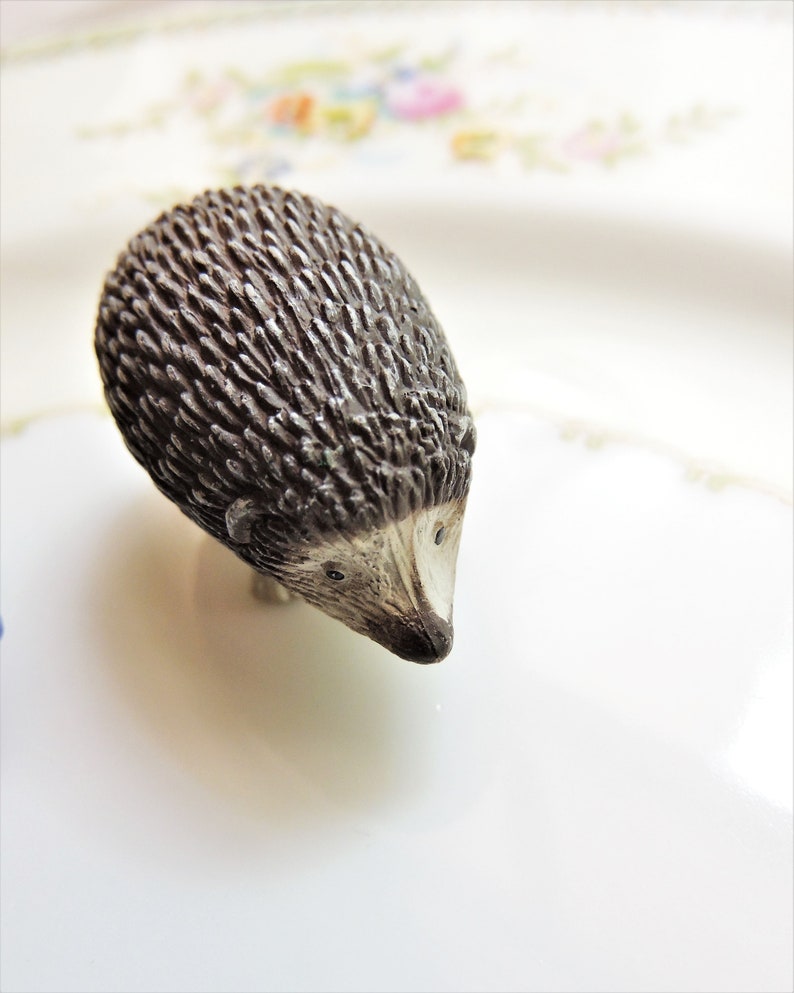 MINIATURE HEDGEHOG Animals Plastic Toy Figures Figurine - Etsy