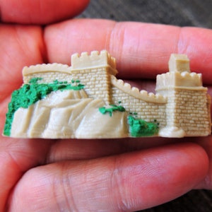 MINIATURE Great Wall of China Landmark Replica Figurine Figure Diorama ...