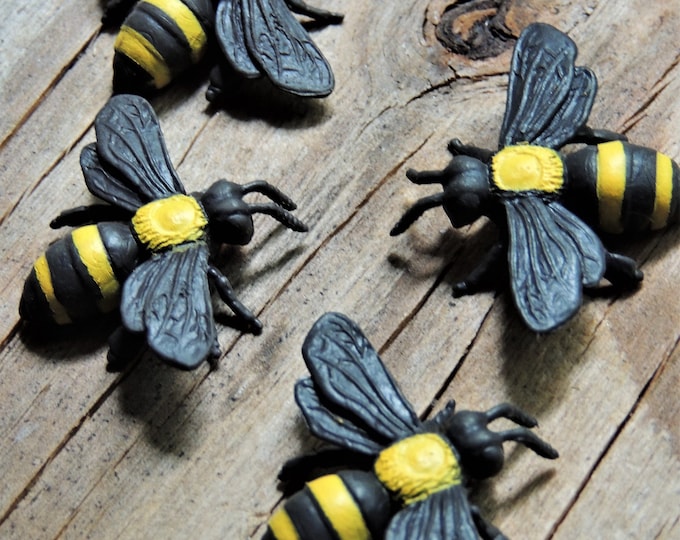 True Size Honey Bee, Mini Glass Insects, Murano Glass Honey Bee ...