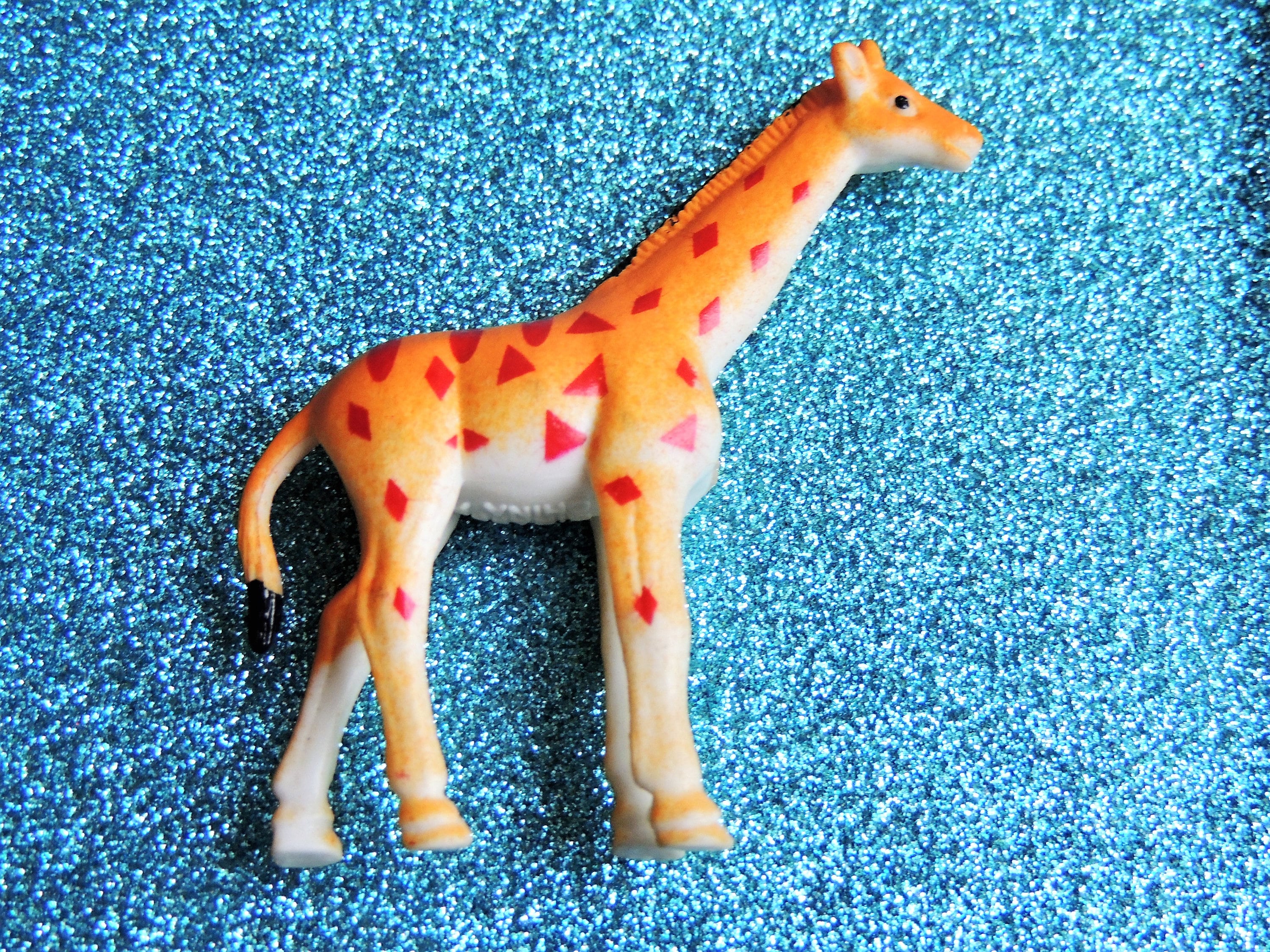 MINIATURE GIRAFFE Toy Animal Figures Figurine Mini Fairy - Etsy