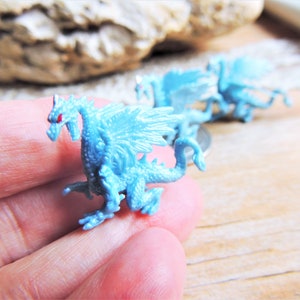 Blue Dragon MINIATURES Tiny Figures Figurines Dollhouse Diorama ...