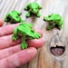 MINIATURE FROG Animal Figures Figurines Fairy Garden Dollhouse - Etsy