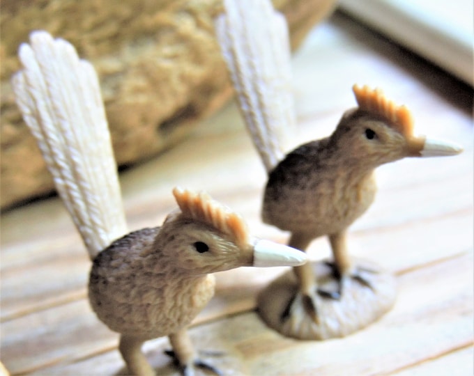MINIATURE ROADRUNNER Plastic Animals Bird Figure Figurines Dollhouse ...