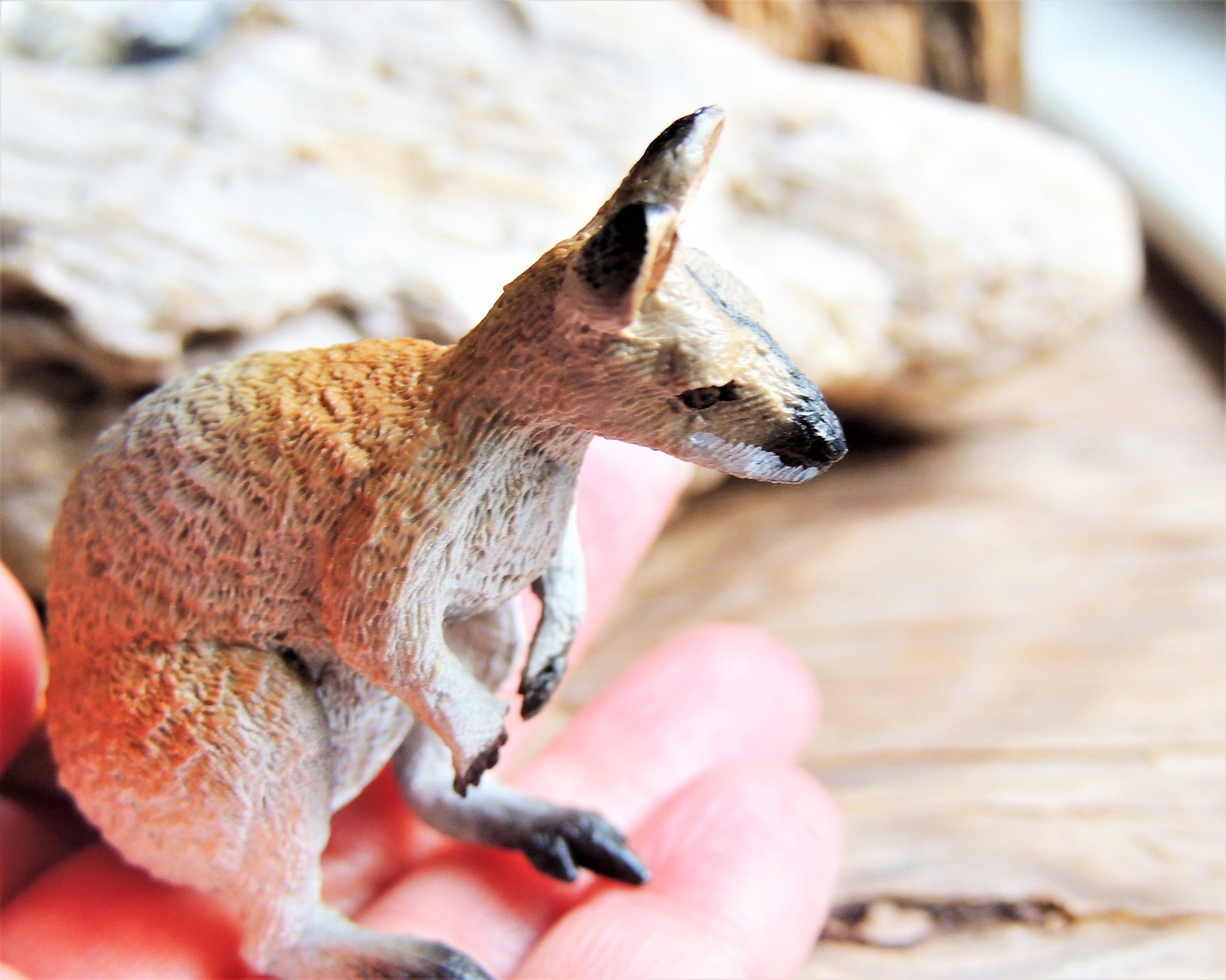 Large MINIATURE WALLABY Animals Figure Figurine Dollhouse - Etsy