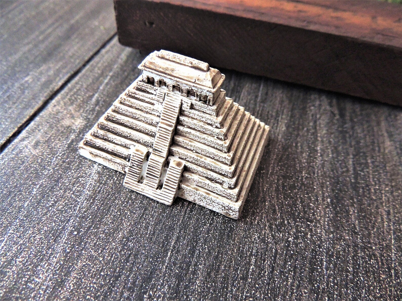 MINIATURE BUILDING Pyramid Maya House Plastic Figures - Etsy