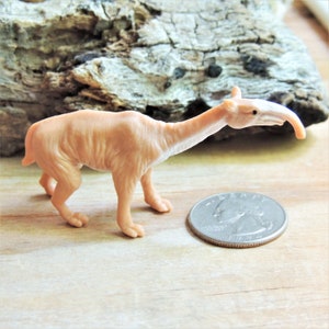 MINIATURE PREHISTORIC LIFE Figure Set Caveman Volcano Mammoth Sloth ...