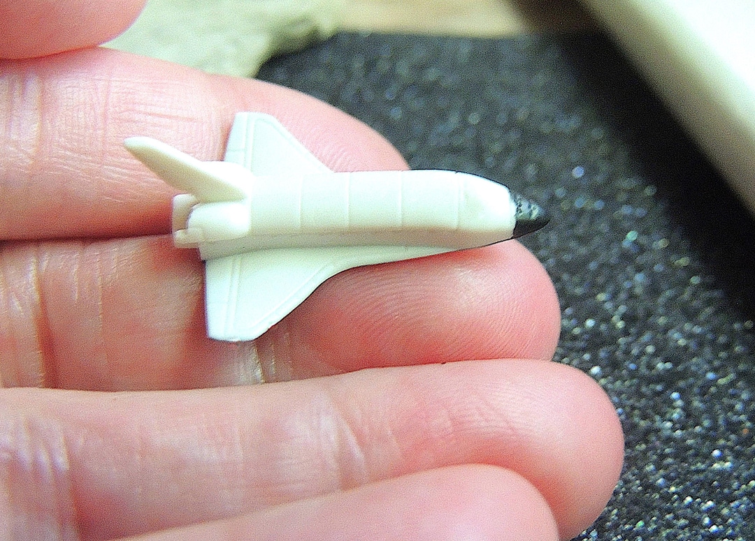 MINIATURE SPACE SHUTTLE Mini Figurines Figures Dollhouse Diorama ...