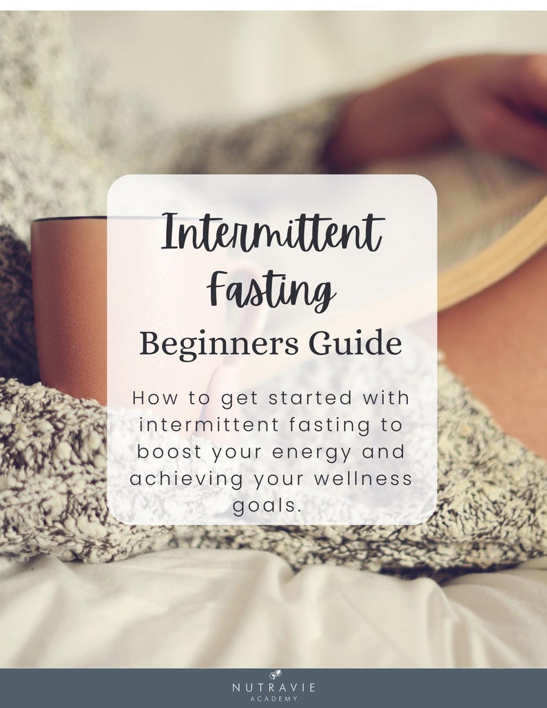 Intermittent Fasting Beginners Guide | Fasting | for Beginners - Etsy