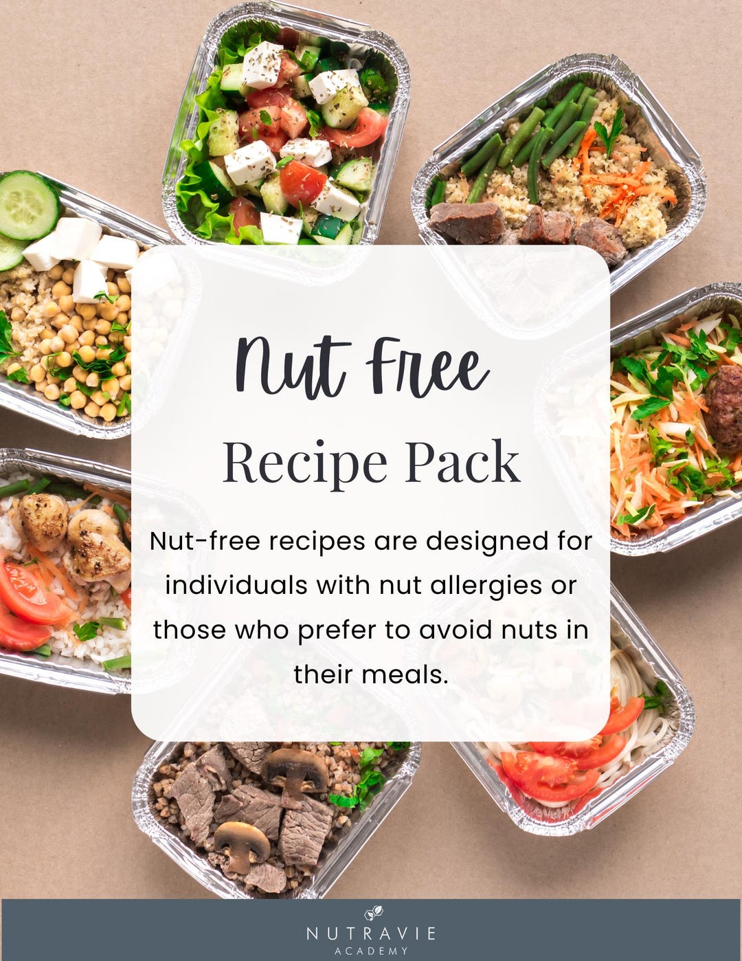 Nut Free Recipe Pack | Food Restriction Friendly | Nut Allergy Friendly ...