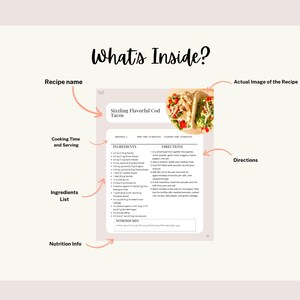 Fish Recipe Pack | Healthy Meals - Etsy
