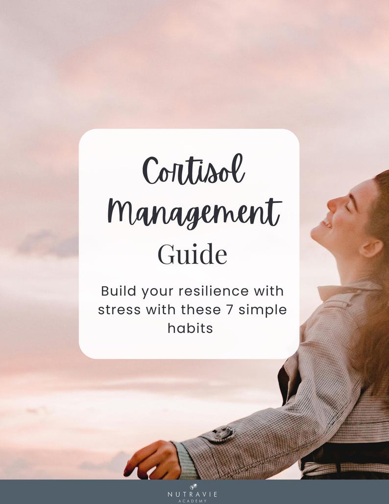 Cortisol Management Guide | Stress Guide | Manage Stress - Etsy
