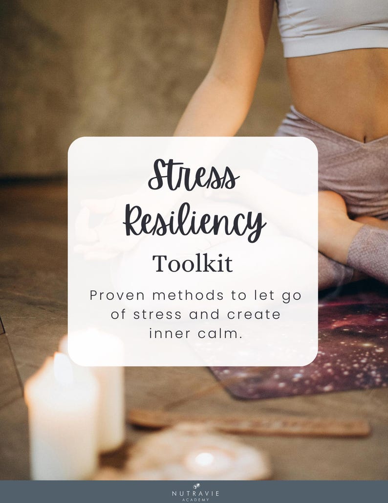 Stress Guide | Stress Free Guide |stress Resiliency Toolkit | - Etsy