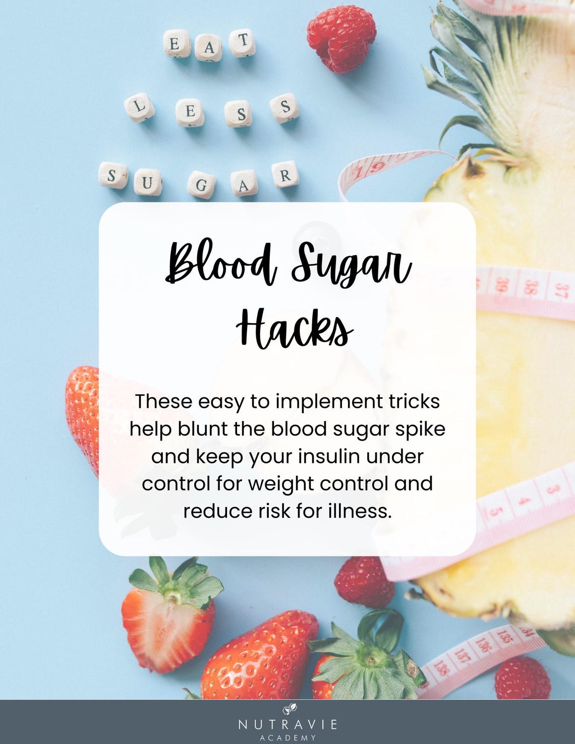 Blood Sugar Hacks | Blood Sugar | Health | No Sugar Hacks - Etsy