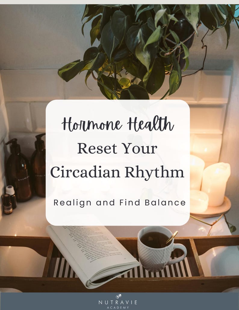 Hormone Health Reset Your Circadian Rythm Guide - Etsy