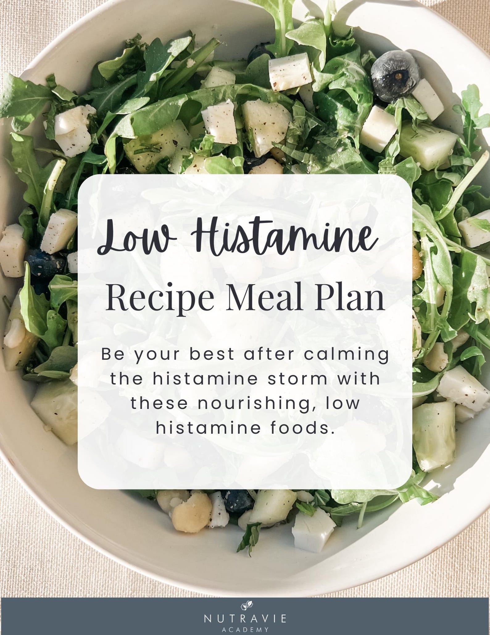 Low Histamine Meal Plan and Recipe | Histamine Intolerance | Anti ...