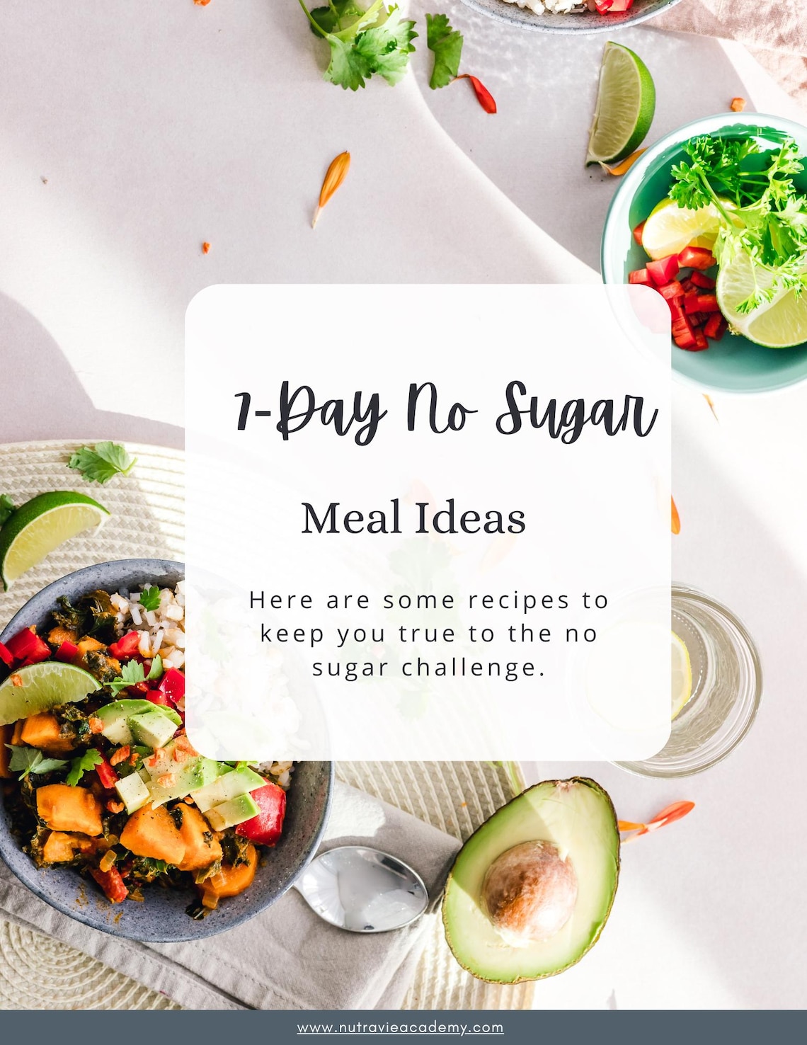 7-day No Sugar Challenge With Meal Ideas | Sugar Free | Healthy ...