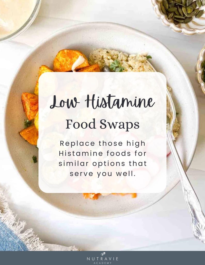 Low Histamine Food Swaps - Etsy