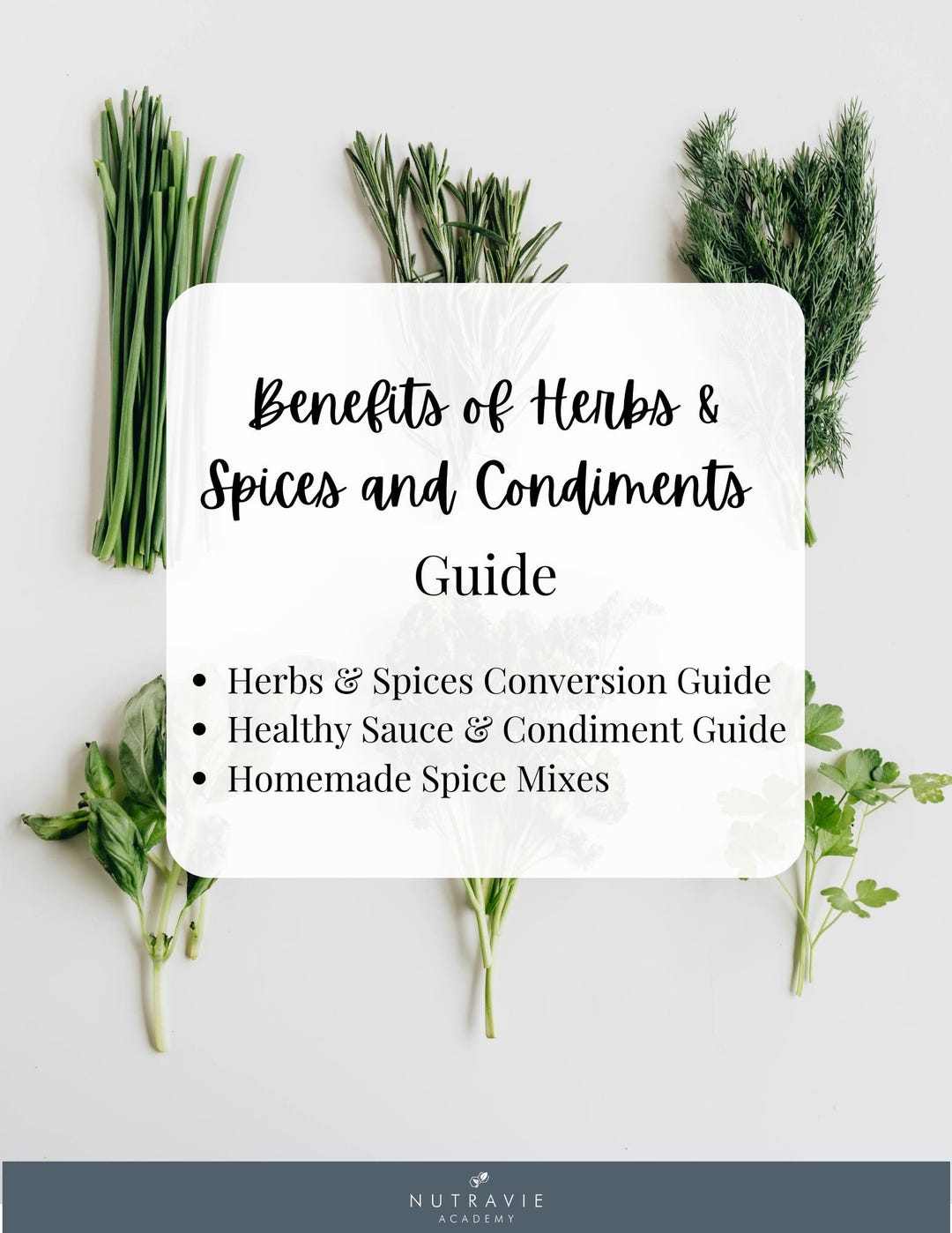 Herbs & Spices and Condiments Guide | Healthy Swaps - Etsy