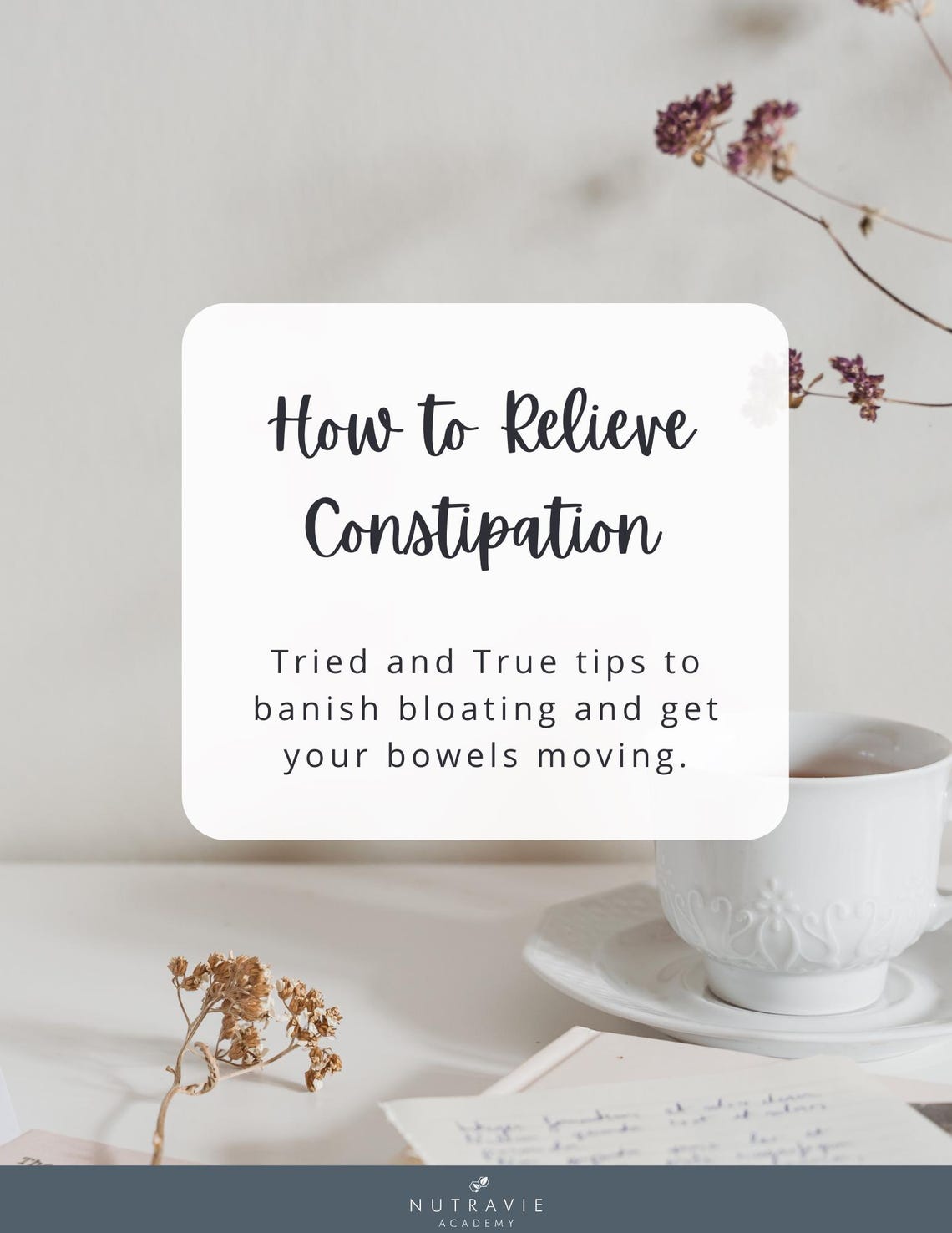 How to Relieve Constipation Guide | Digestive Health Tips | Gut Health ...