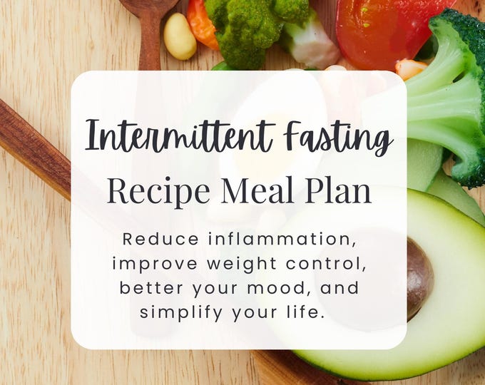 Intermittent Fasting Meal Plan and Recipes | Meal Prep | Weight Loss ...