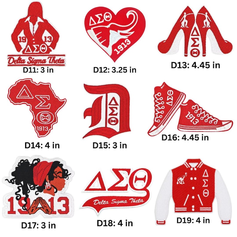 Delta Patches - Etsy