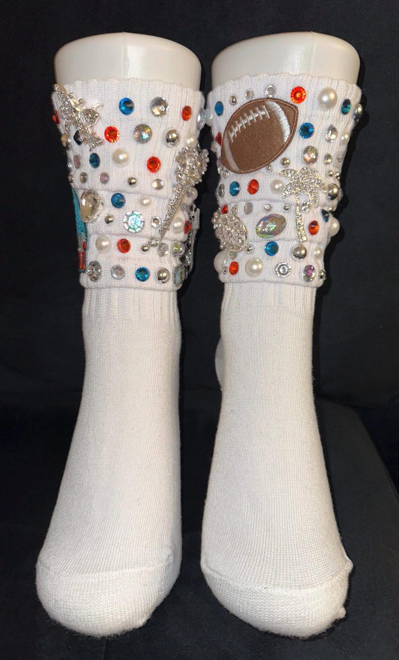 NFL Charm Socks - Etsy