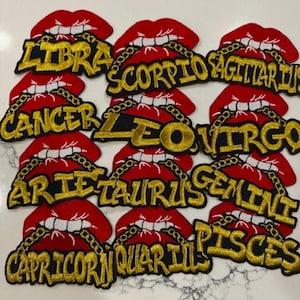 Zodiac Patches - Etsy