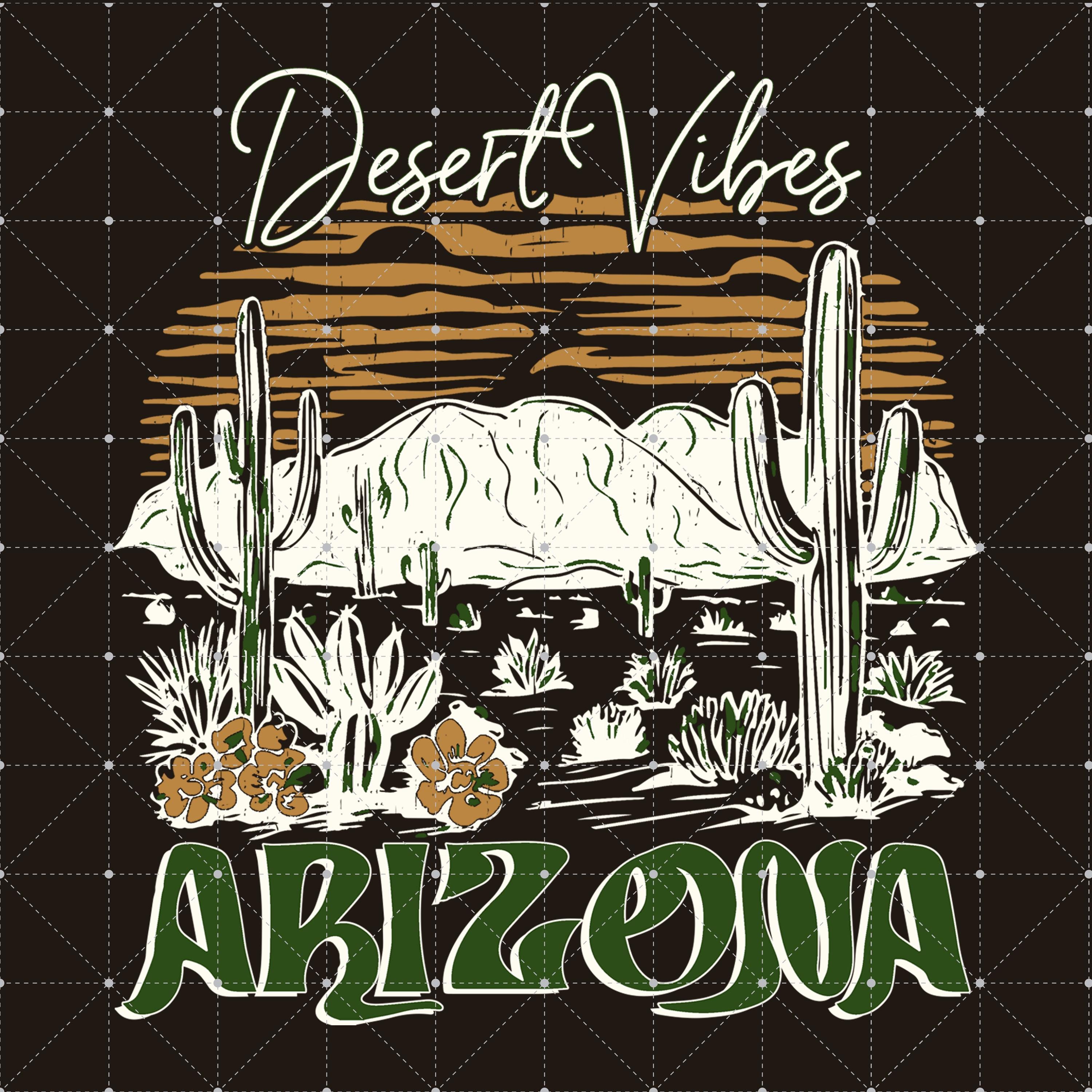 Retro Arizona Bundle Png, Western Png, Trendy Desert Png, Arizona Png ...