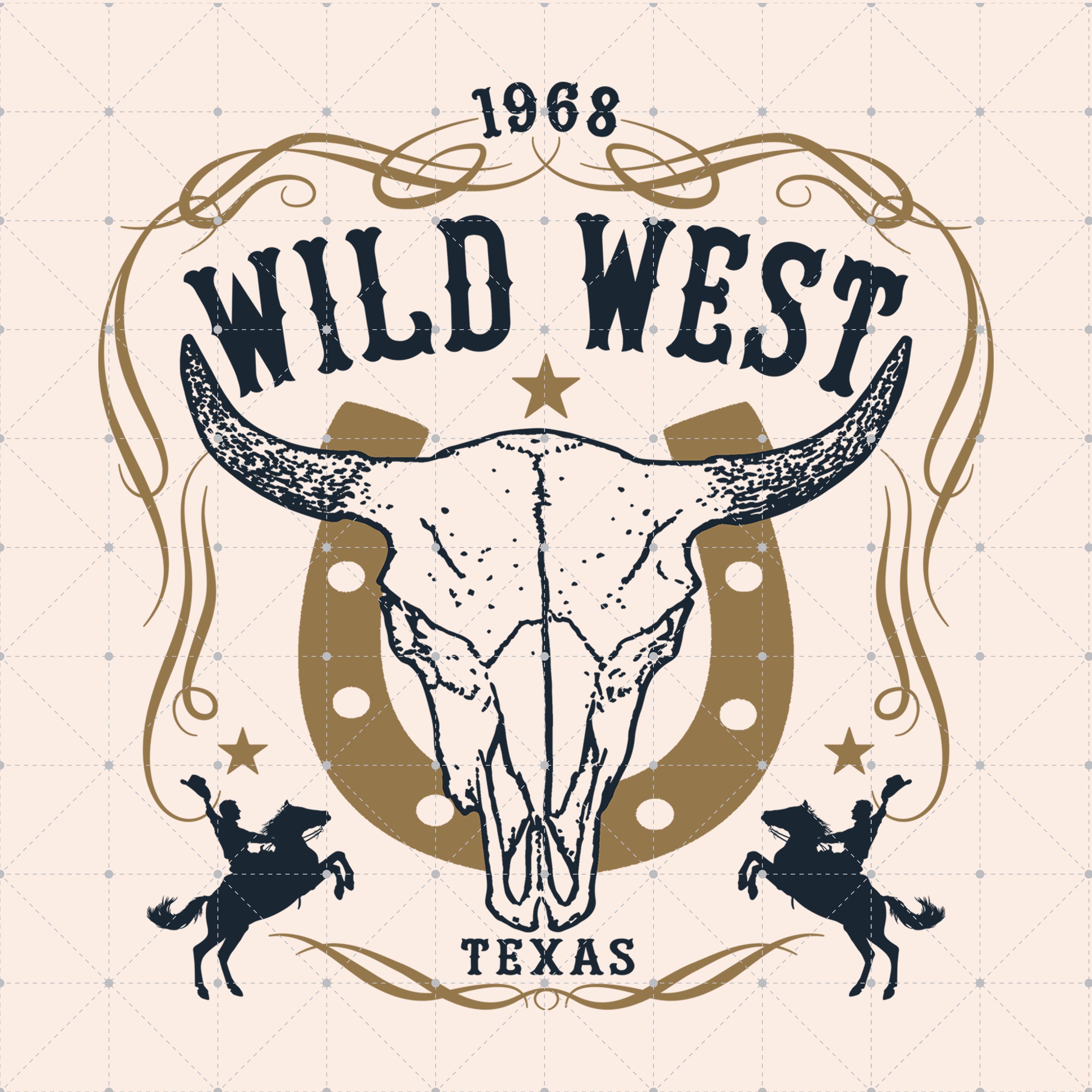 Western Bundle Png, Retro Western Png, Rodeo Png, Wild West Png ...