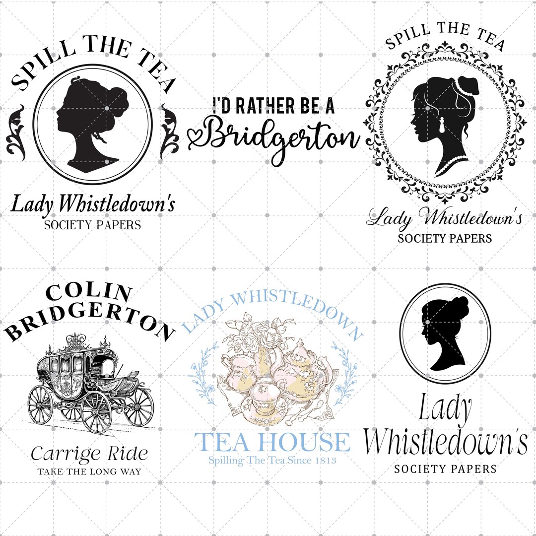 Bridgerton Png, Bridgerton Inspiration Png, Spill the Tea Lady ...