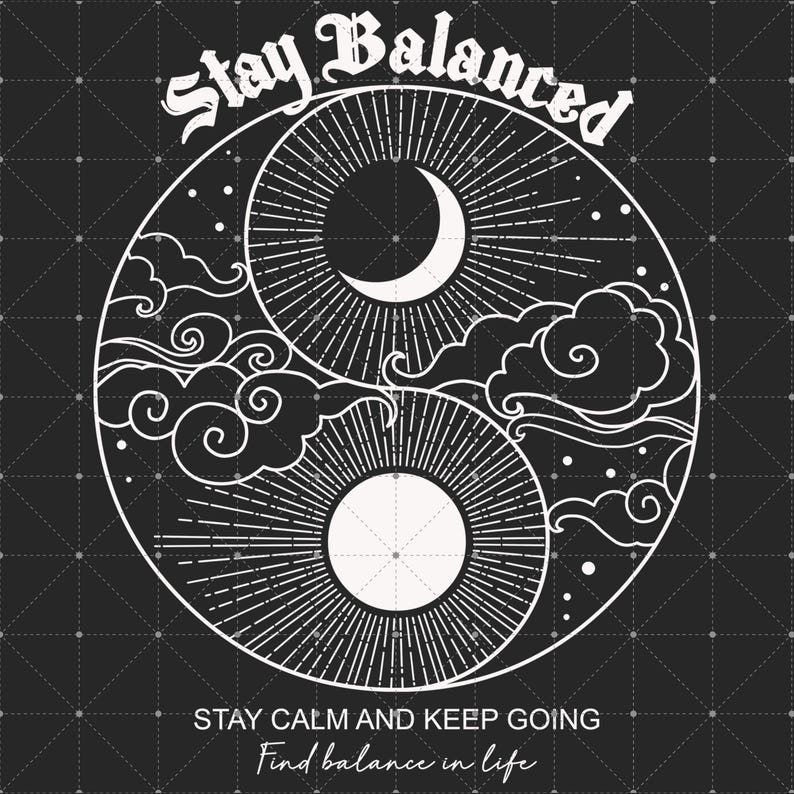 Yin Yang Png, Stay Balance Png, Yin Yang Dragon Png, Positive Energy ...