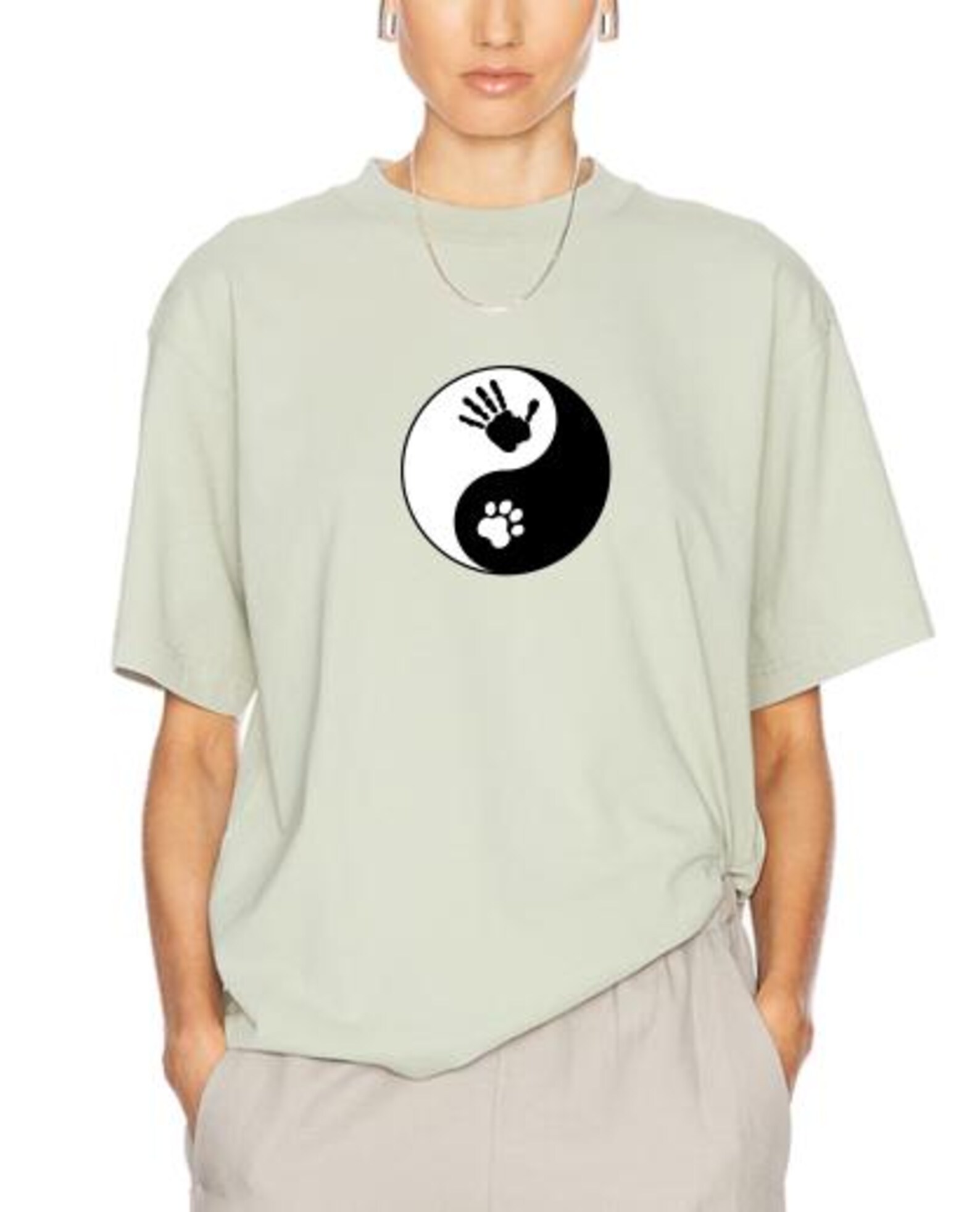Yin Yang Cat Png, Yin Yang Dog Png, Yin Yang Sublimation Png, Black ...