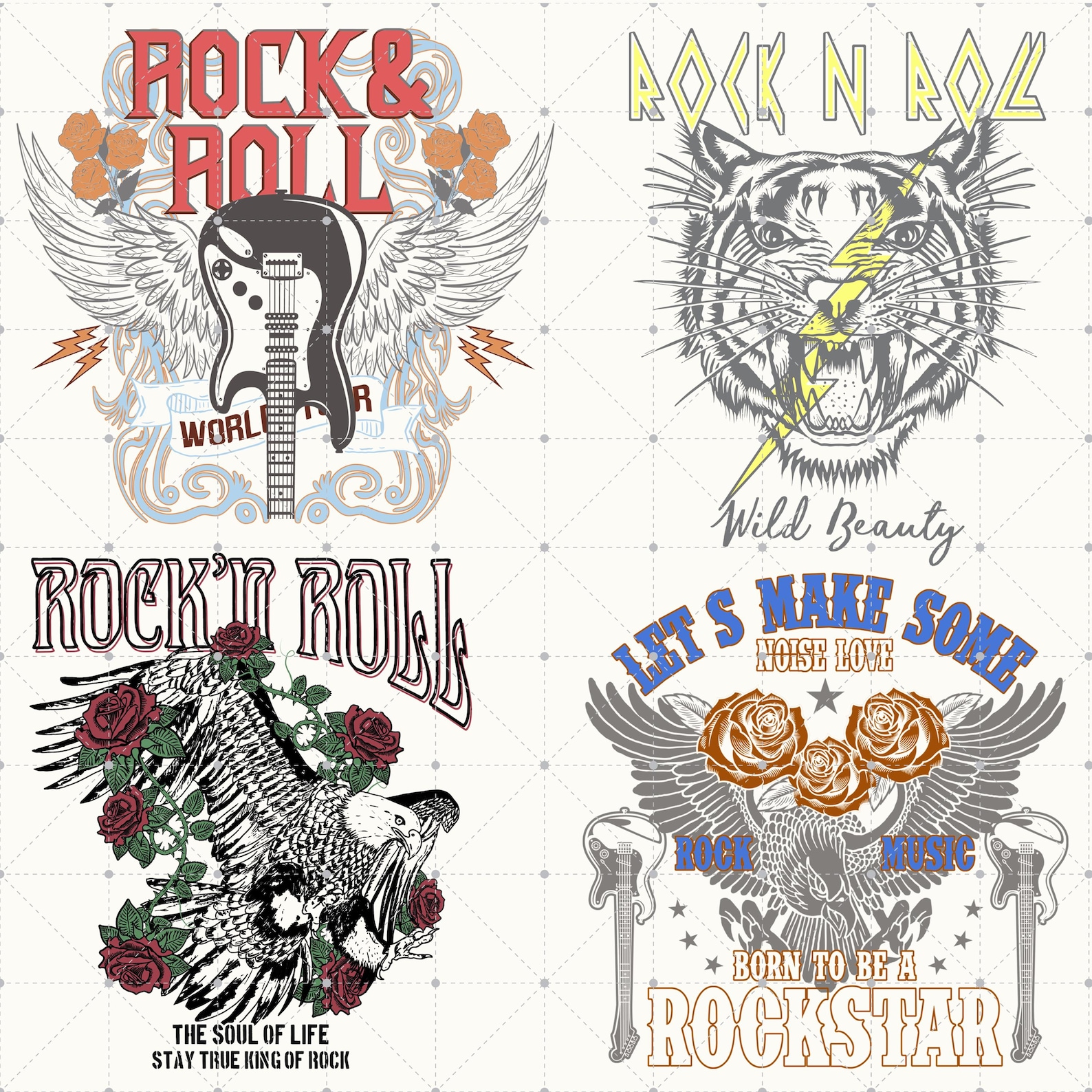 Rock N Roll Png, Hard Rock Png, Metal Music Png, Heart Rock Png, Eagle ...