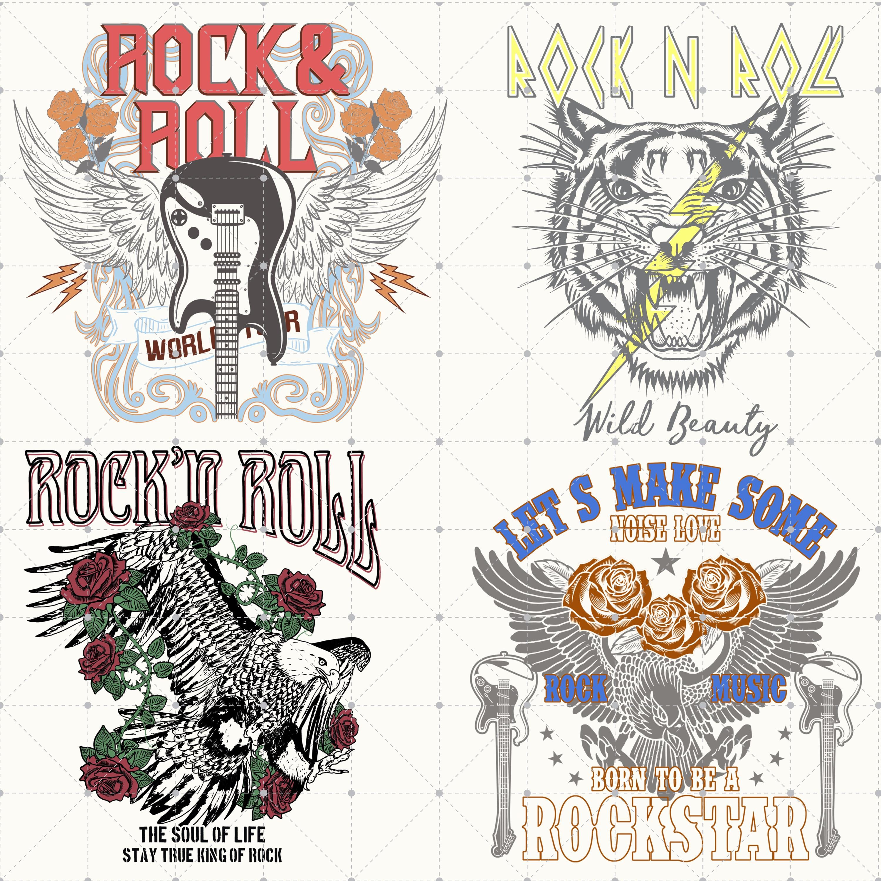 Rock N Roll Png, Hard Rock Png, Metal Music Png, Heart Rock Png, Eagle ...