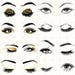 Eyelash Png, Woman Eye Png, Eyebrow Silhouette Png, Makeup Png ...
